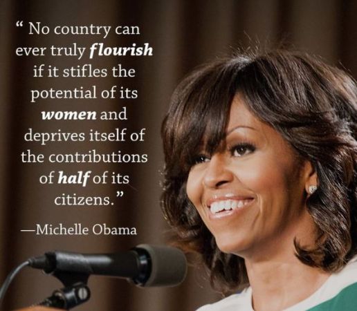 From The Desk Of Michelle Obama: 10 Motivational Quotes