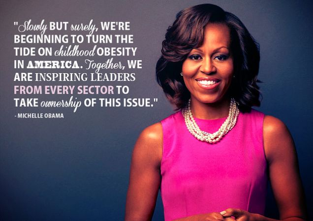 From The Desk Of Michelle Obama: 10 Motivational Quotes