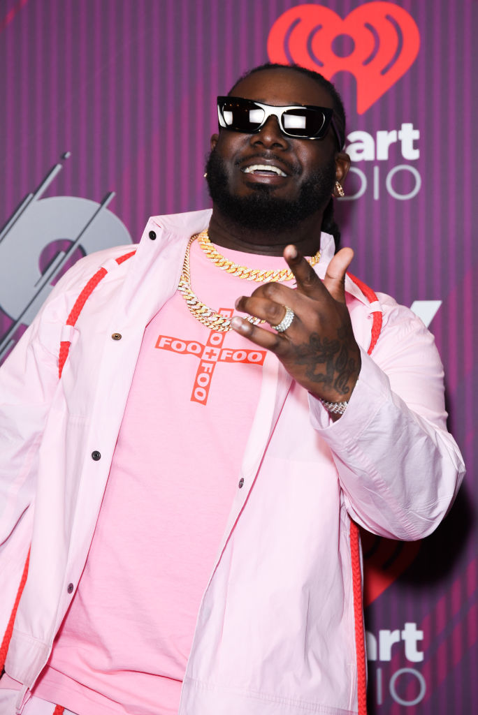 See Every Outfit T-Pain Wore To Host The iHEARTRADIO Music Awards ...