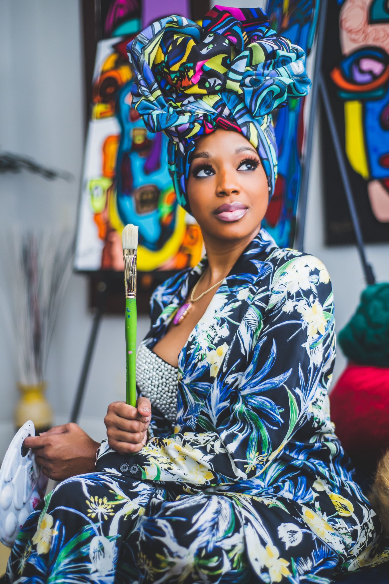 Melissa Mitchell On Finding Her Purpose As A Painter: "God Gave Me Art"