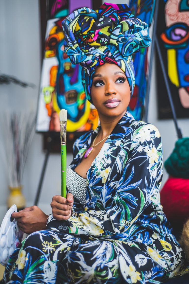 Melissa Mitchell On Finding Her Purpose As A Painter: "God Gave Me Art"