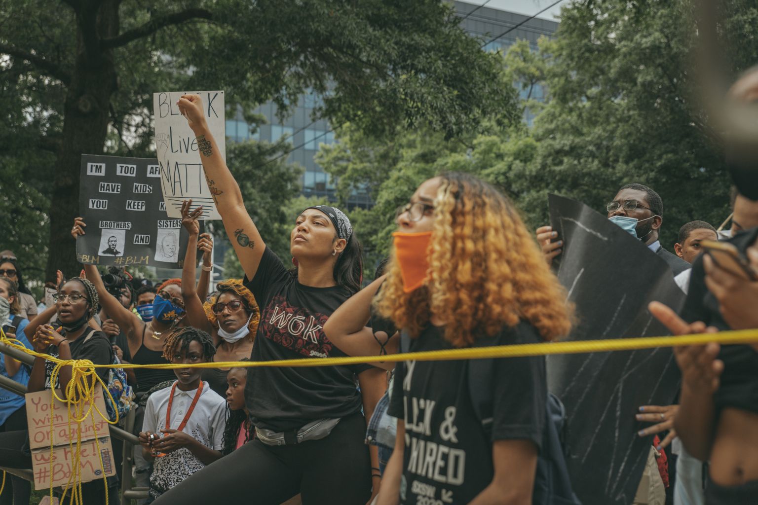 12 Powerful Images Of Black Women Protesting This Weekend