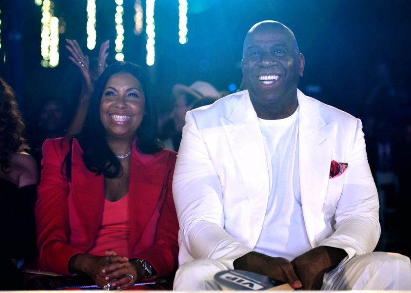Cookie And Magic Johnson Celebrate Their 30th Wedding Anniversary