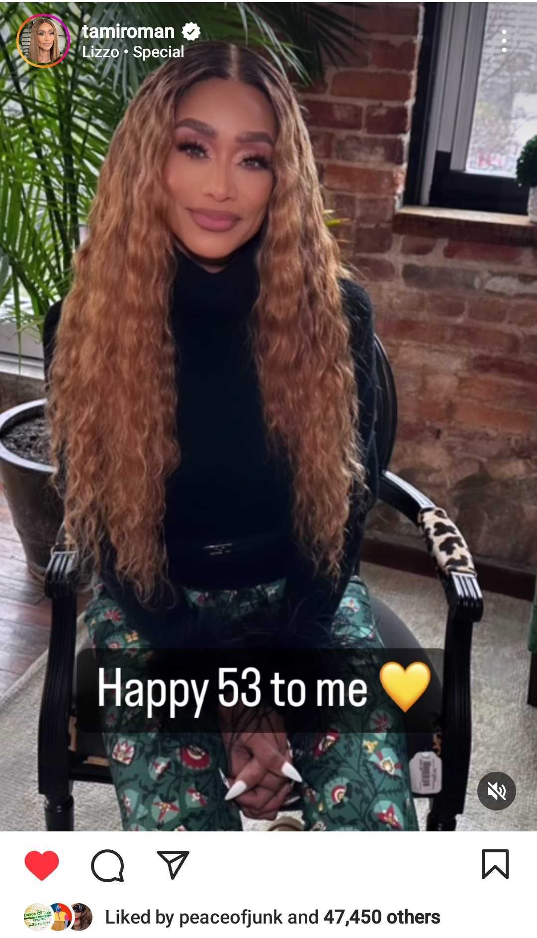Tami Roman Turns 53! Check Out Her "Thankful" Birthday Post.