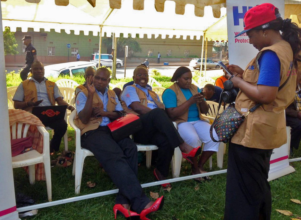 Hundreds Of Men Participate In Annual 'Walk In Her Shoes' March