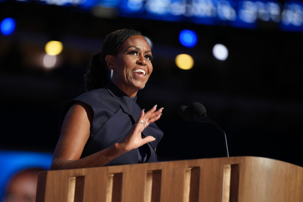 Michelle Obama Delivers Iconic DNC Speech